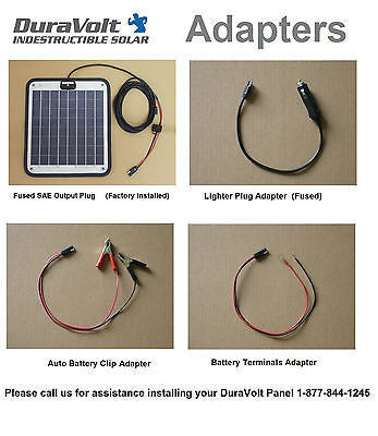 Upgraded to 10 W - DV1012 1 battery Solar Charger 12V (Formally DV812 ...